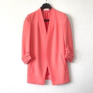 Aritzia | Jackets & Coats | Aritzia Babaton Power Blazer In Fresco Pink ...